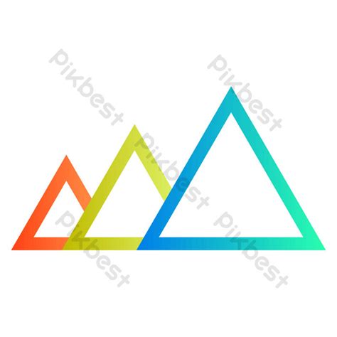 Business Vector Data Analysis Triangle Increase Chart Png Images Ai