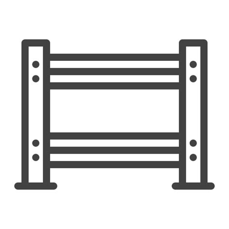Fence Fencing Guardrail Icon Download On Iconfinder
