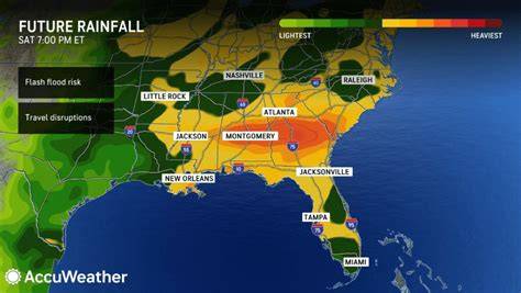 Thunderstorms On The Prowl Straight Line Winds Tornadoes And Flooding Pose Risks Across The South