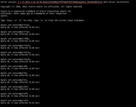 Set Autocommit True Problem Issue Actiontech Dble GitHub