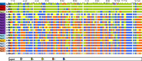 Graphical Representation Of Genotyping Results From The Archaeological