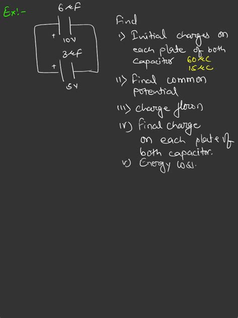 Capacitor Question Pdf Electrical Engineering Electrical Components
