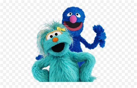 Rosita The Muppet With Grover Png Sesame Street Characters Free