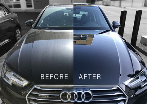Car Wax Before And After