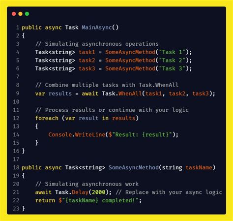 boost your asynchronous code with task whenall habib ul rehman posted