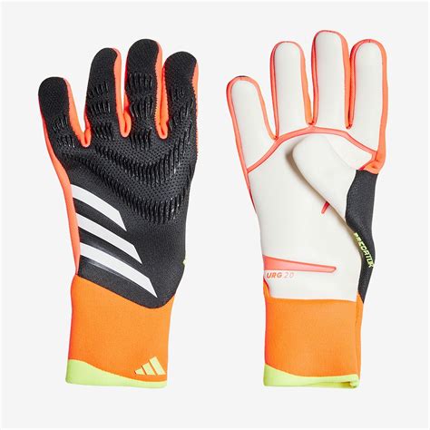 Adidas Predator Pro Nero Rosso Solare Giallo Solare Guanti Portiere Uomo Pro Direct Soccer