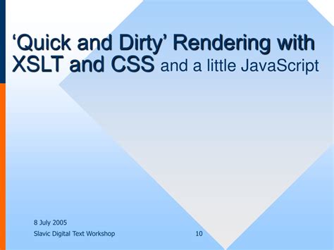 Ppt The Basics Of Xslt Assuming A Basic Knowledge Of Xml And Xml