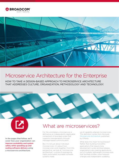 Microservices Architecture For The Enterprise Pdf Complexity System
