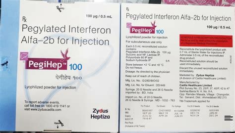 Pegylated Interferon Alfa 2b Injection 0 5ml At ₹ 5900 Vial In Mumbai