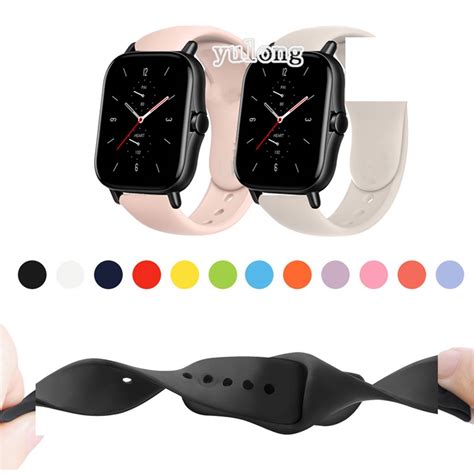 Mm Silicone Strap For Huami Amazfit GTS GTS Mini GTS GTS E Neo GTS E Bip Sports
