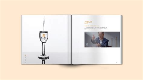 企业手册宣传画册产品杂志白酒酱香型白酒名锅姓东叫先生 站酷zcool