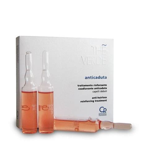 Итальянские ампулы против выпадения волос Thé Verde. Скажем дружно ...