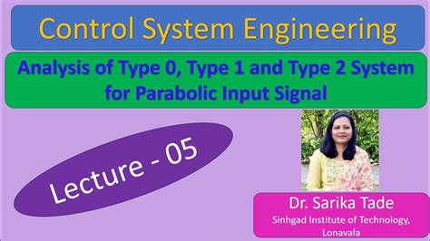 Sppu Control System Lecture 5 Youtube