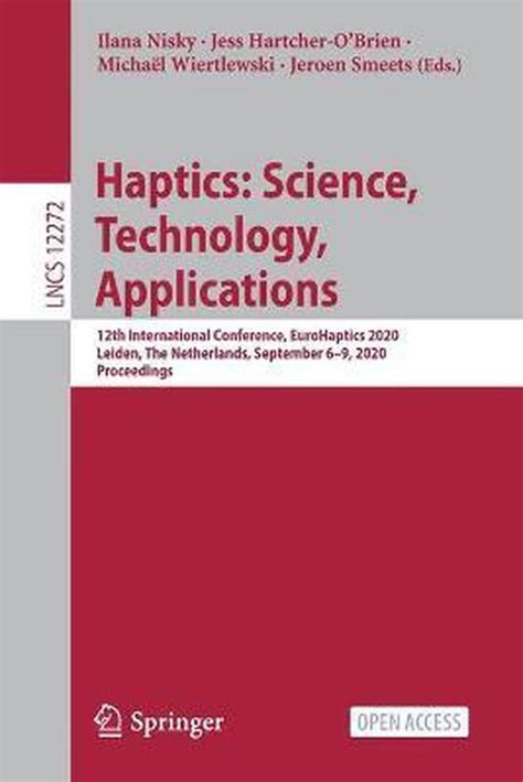 Haptics Science Technology Applications 9783030581466 Boeken