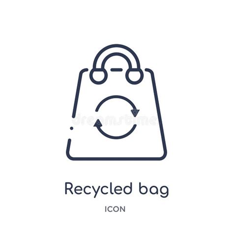 Linear Recyclable Icon From Ecology Outline Collection Thin Line Recyclable Vector Isolated On