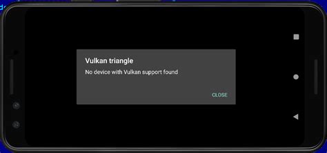 No Device With Vulkan Support Found Error On Android Emulator Stack
