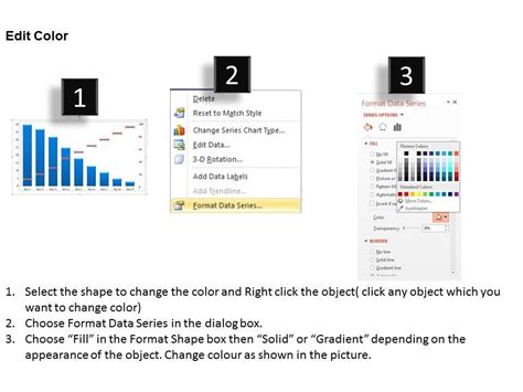 0414 Pareto Analysis Column Chart With Stylized Markers Powerpoint Graph PowerPoint Templates