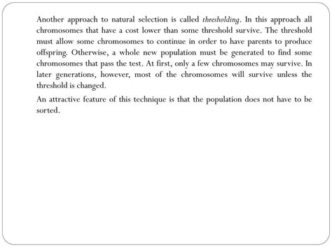 Ppt The Binary Genetic Algorithm Powerpoint Presentation Free Download Id4731186