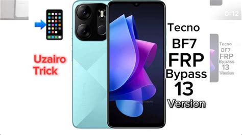 Tecno Bf7 Frp Bypass 13 Version Without Pc Tecno Spark Go 2023 Frp Bypass Youtube
