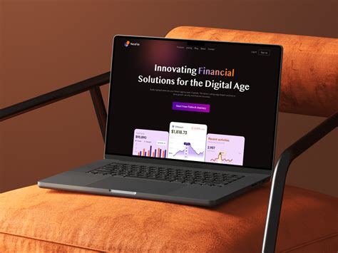 Fintech Website Landing Page Daily Ui Day 69 100 By Israt Jahan On Dribbble