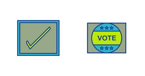 Checkbox And Vote Sticker Icon 32902396 Vector Art At Vecteezy