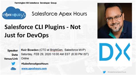 Salesforce Cli Plugins Not Just For Devops Apex Hours