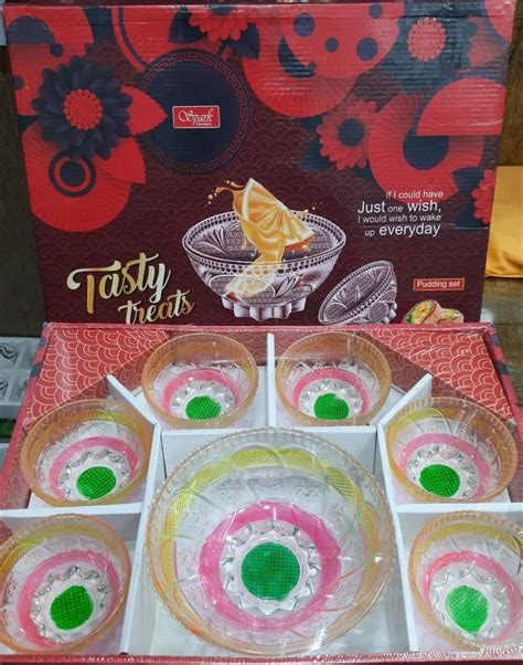 Glass Pudding Set Noof Piece 6 At Rs 200set In Mumbai Id