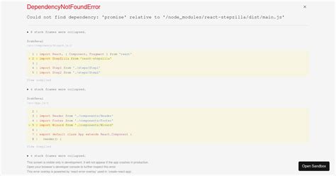 React Stepzilla Examples Codesandbox