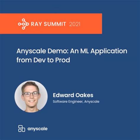 Opening Keynote Anyscale Demo Machine Learning Application From Dev