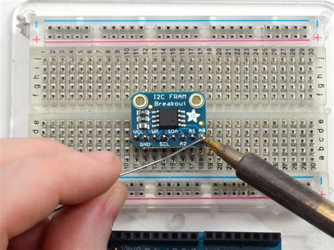 Assembly Adafruit I2c Fram Breakout Adafruit Learning System