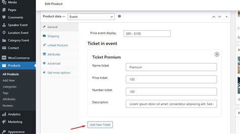 event ticket for woocommerce by elephanttheme codecanyon