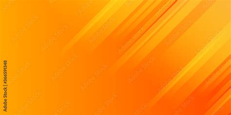 Modern Orange Gradient Geometric Shape Background With Dynamic Light Lines Abstract Stock Vector