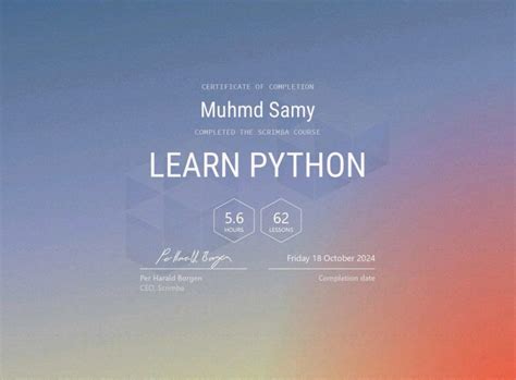 Mohamed Samy On Linkedin Python Programming Webdevelopment