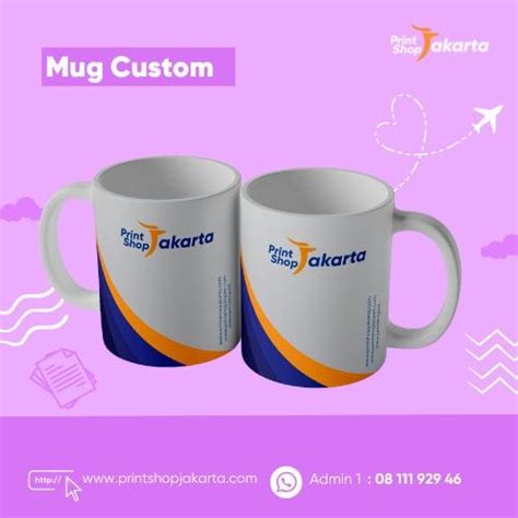 Mug Custom Print Shop Jakarta