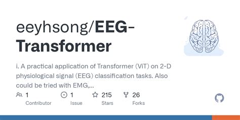 GitHub Eeyhsong EEG Transformer I A Practical Application Of Transformer ViT On 2 D