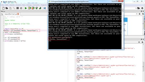安装完tensorflow后在spyder中无法import Csdn社区