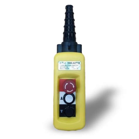 Jual Hoist Push Button Double Speed With Emergency Stop 2 Tombol ATS Official
