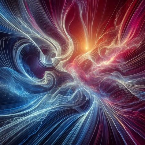 An Electrifying Image Of Dynamic Wave Premium Ai Generated Image