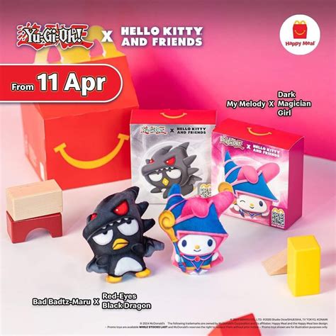 Mcdonalds Happy Meal Yu Gi Oh X Hello Kitty And Friends Chococat X The Winged Dragon Of Ra