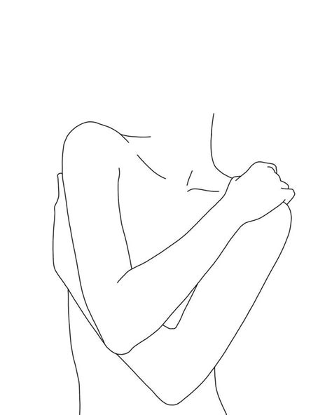 Nude Women Line Drawing Available On Etsy Link In Bio Fineart Instaart Lifedrawing