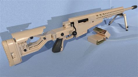 3d Model Rifle Axmc International Vr Ar Low Poly Cgtrader