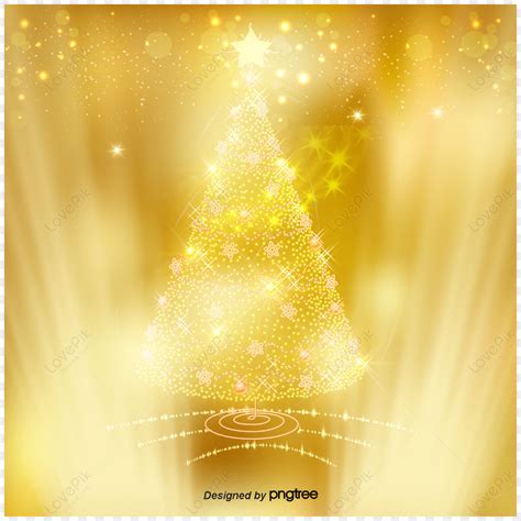 금빛 트리 Png 일러스트 및 벡터 이미지 무료 다운로드 Lovepik