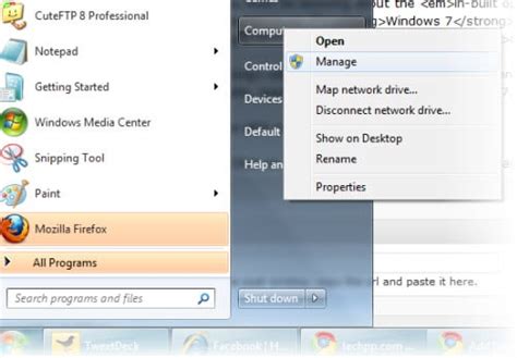 How To Partition A Hard Drive In Windows 7 Techpp