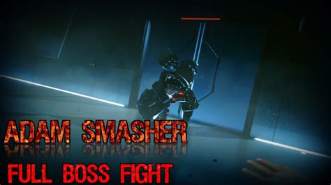Adam Smasher Boss Fight Cyberpunk 2077 Youtube