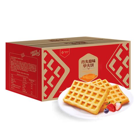 丹夫 经典原味华夫饼礼盒1000g 箱独立装小零食蛋糕面包整箱早餐点心 商品详情 光明菜管家