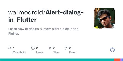 Github Warmodroidalert Dialog In Flutter Learn How To Design Custom