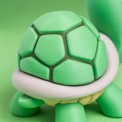 Blob Turtle Articulated Fidget Toy 3d Model By Bloblab On Thangs