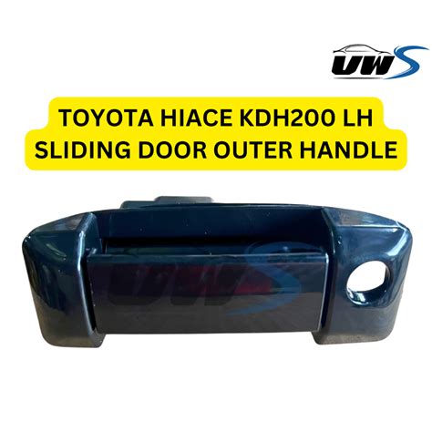 Toyota Hiace Kdh200 Lh Sliding Door Outer Handle Shopee Malaysia