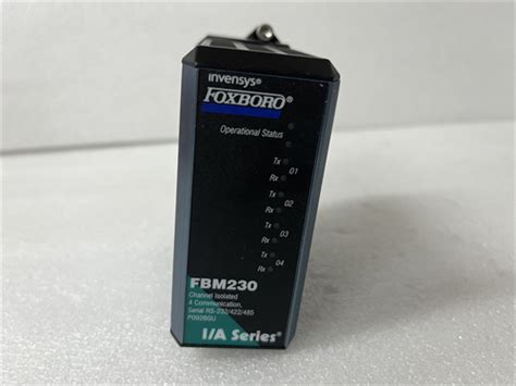FOXBORO FBM230 P0926GU Module Runsheng Automation