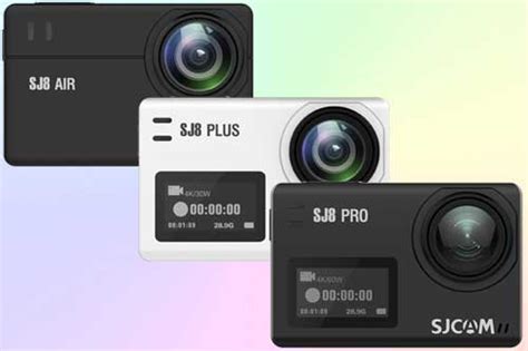 SJCAM SJ8 Pro, SJ8 Plus, SJ8 Air | Характеристики, цена, сравнение